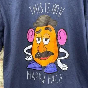 Disney | Tops | Disney Navyblue Mr Potato Head Tee | Poshmark